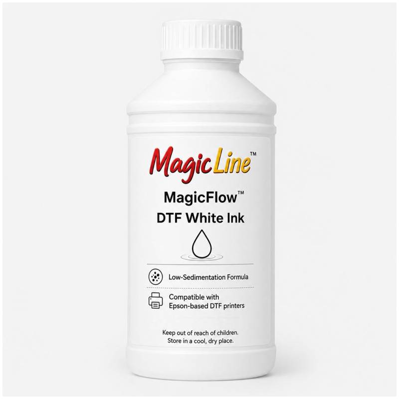 MAGICLINE MagicFlow White Ink (Low-Sedimentation DTF White Ink ...
