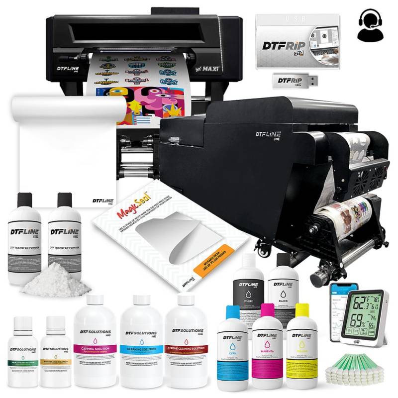 DTF MAXi 17" DTF Printer (includes Dual Printhead DTF Printer with ...