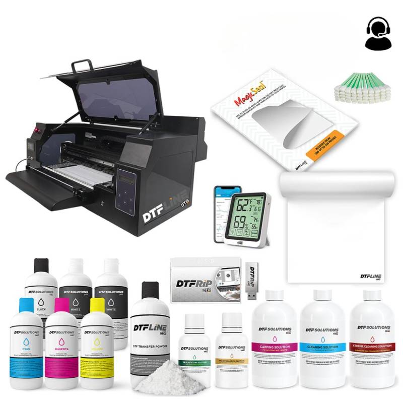 DTFLine VANTAGE 14 inch DTF Printer (includes DTF Printer and Cutter ...