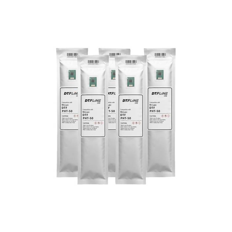 Mimaki PHT-50 Compatible DTF Ink Bags with Smart Chips - Premium USA ...