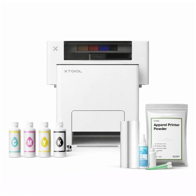 xTool DTF Apparel Pro Bundle - Studio Bundle, OS1 Automatic Shaker ...